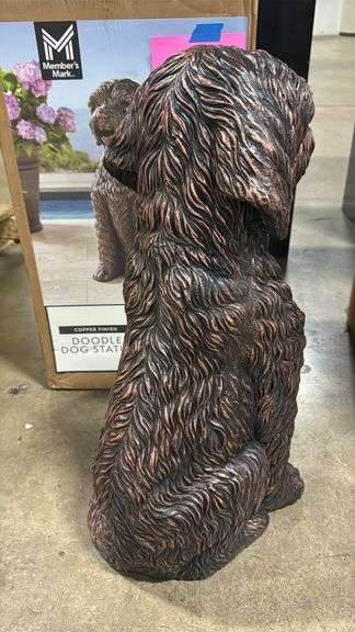 COPPER FINISH DOODLE STATUE W/ BOX - Earl's Auction Company