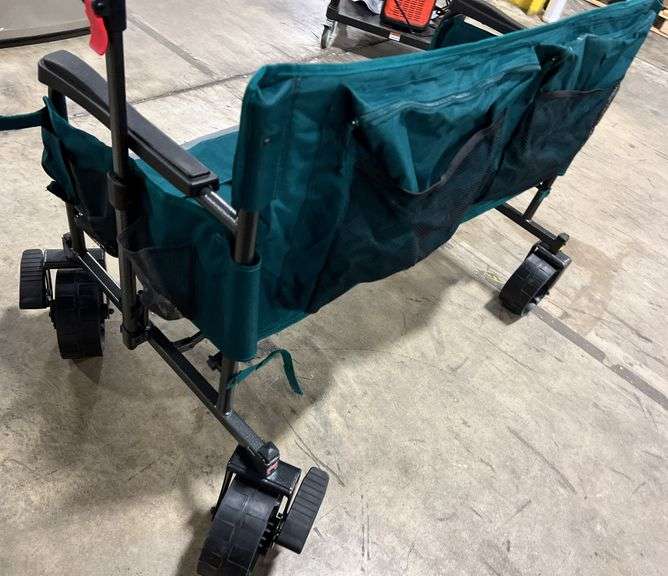 BENCH WAGON - GREEN - Earl's Auction Company