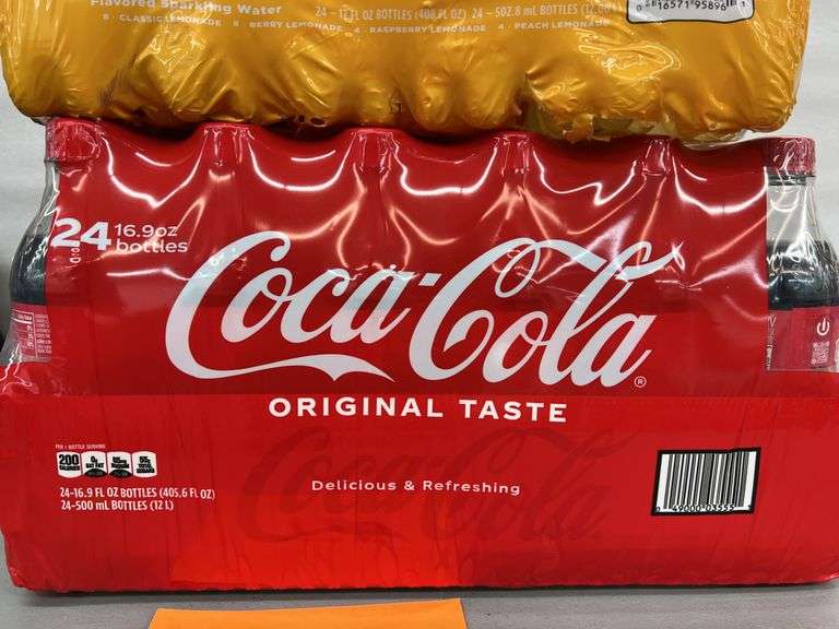 (3) PACKS OF DRINKS - SEE PHOTOS - Earl's Auction Company