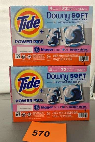 (2) BOXES OF TIDE PODS - Earl's Auction Company