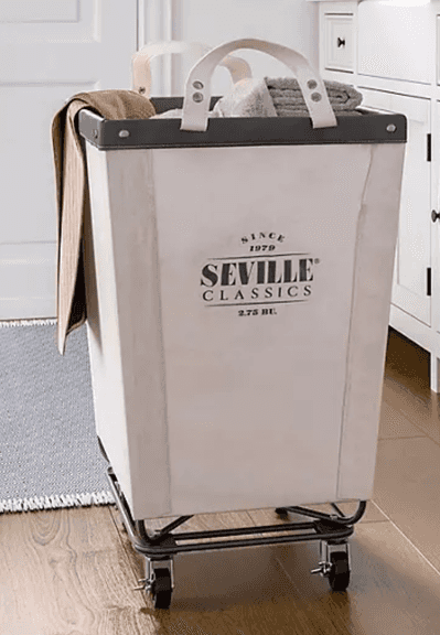SEVILLE CLASSICS HEAVY DUTY MOBILE LAUNDRY HAMPER IN BOX - Earl's ...