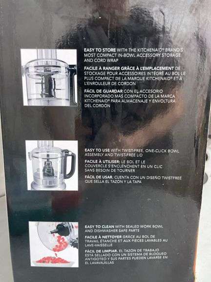KITCHENAID FOOD PROCESSOR IN BOX - Earl's Auction Company