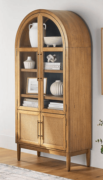 ENZO COLLECTION CABINET IN BOX - BROWN - Earl's Auction Company