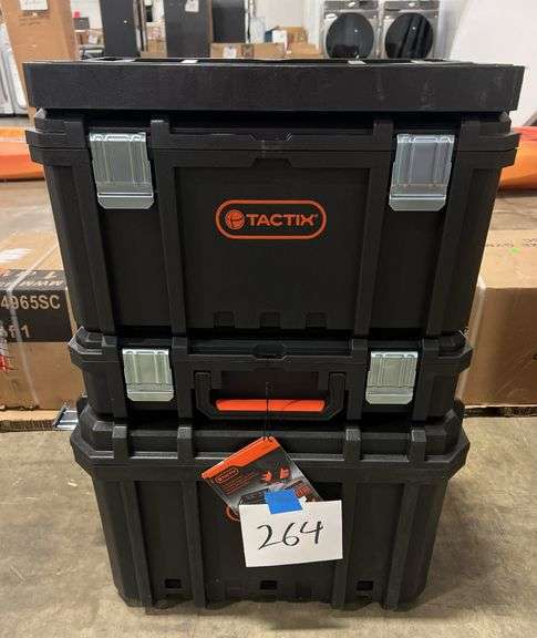 AS IS - TACTIX MODULAR MOBILE STORAGE SYSTEM - Earl's Auction Company