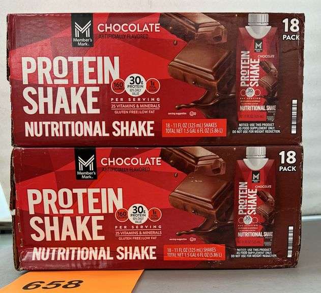 (2) BOXES OF PROTEIN SHAKES - Earl's Auction Company