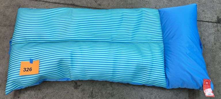 BIG JOE MAUI POOL FLOAT - BLUE - Earl's Auction Company