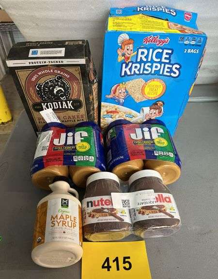 MISC LOT OF FOOD ITEMS - SEE PHOTOS - Earl's Auction Company