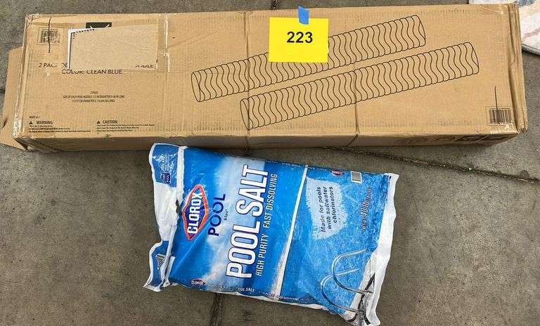 2PC POOL LOT - NOODLES & SALT - Earl's Auction Company