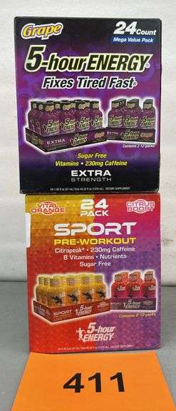 (2) BOXES OF 5 HOUR ENERGY - Earl's Auction Company