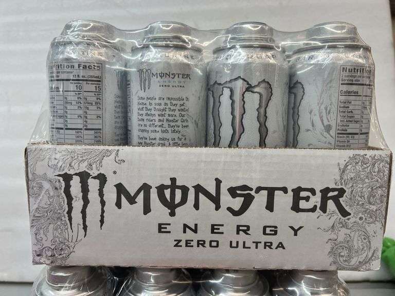 (2) PACKS OF MONSTER ENERGY - Earl's Auction Company