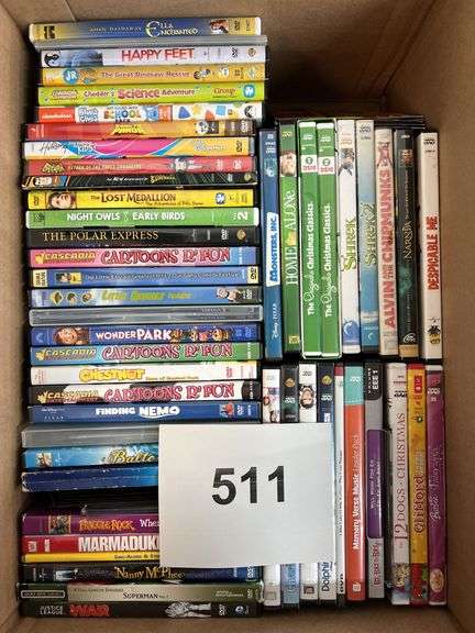 APPROX 50 ASSORTED DVDS - Earl's Auction Company