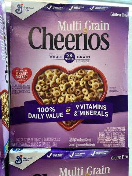 (6) PACKS OF CHEERIOS (2 BOXES PER PACK) - Earl's Auction Company