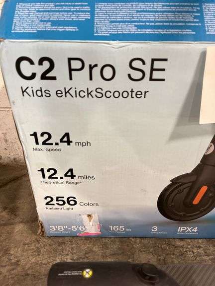 NINEBOT KIDS EKICK SCOOTER W/ BOX - Earl's Auction Company