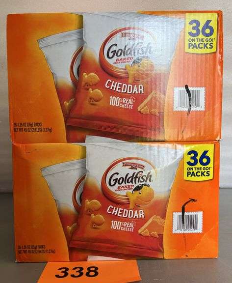 (2) BOXES OF GOLDFISH - Earl's Auction Company