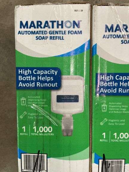 (4) MARATHON AUTO GENTLE FOAM SOAP REFILLS IN BOXES - Earl's Auction ...