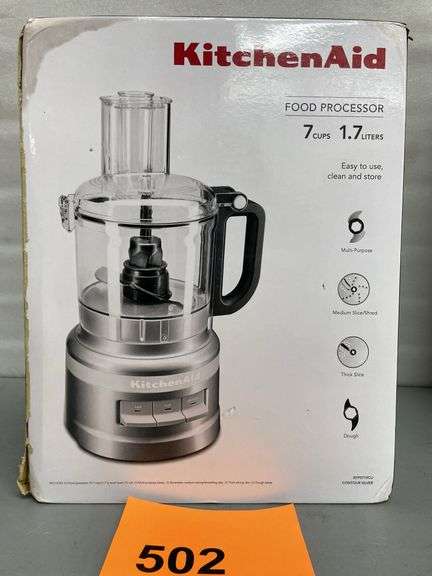 KITCHENAID FOOD PROCESSOR IN BOX - Earl's Auction Company
