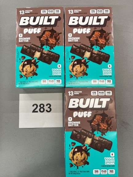 (3) BOXES OF BUILT PUFF BARS - Earl's Auction Company