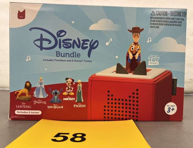 KIDS TONIES DISNEY BUNDLE IN BOX - Earl's Auction Company
