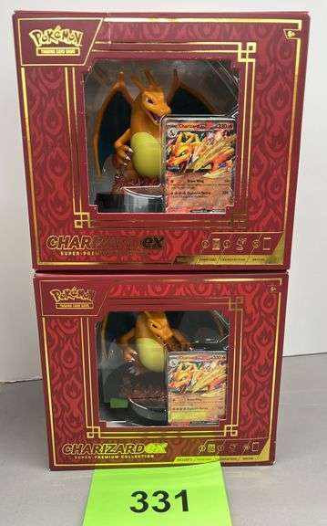 (2) POKEMON CHARIZARD EX SUPER PREMIUM COLLECTIONS IN BOXES - Earl's ...