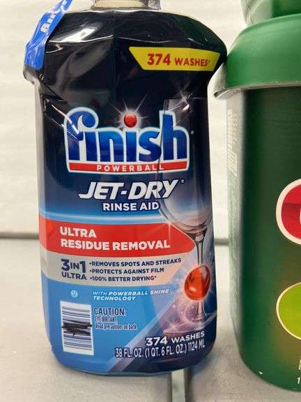 3PC DISHWASHING LOT - CASCADE & FINISH - Earl's Auction Company