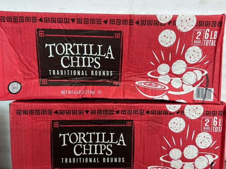 (3) BOXES OF TORTILLA CHIPS - Earl's Auction Company