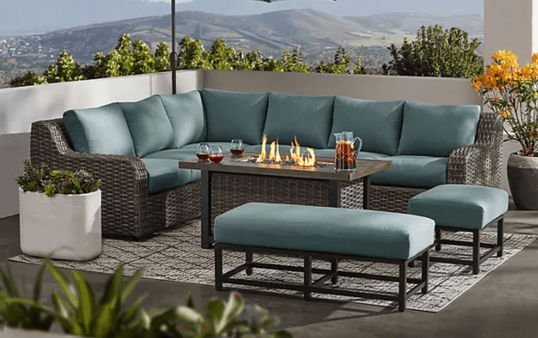 ATHENA 7PC SECTIONAL DEEP SEATING SET IN BOXES - CAST LAGOON - Earl's ...