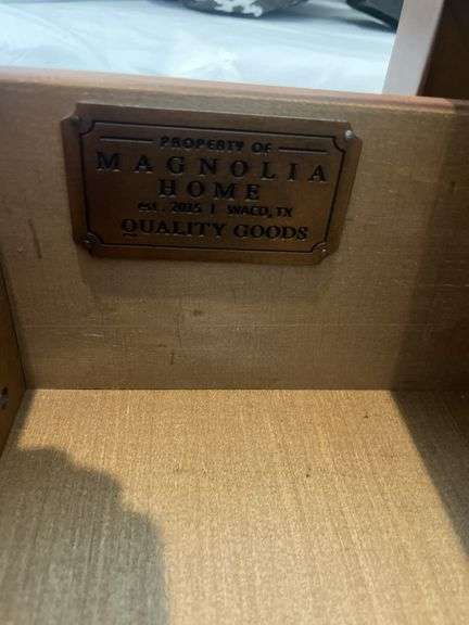 MAGNOLIA HOME 3-DRAWER NIGHTSTAND - Earl's Auction Company