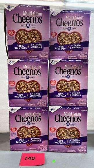 (6) PACKS OF CHEERIOS (2 BOXES PER PACK) - Earl's Auction Company