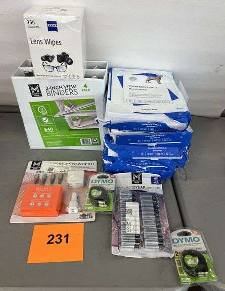 MISC LOT OF OFFICE ITEMS - SEE PHOTOS - Earl's Auction Company