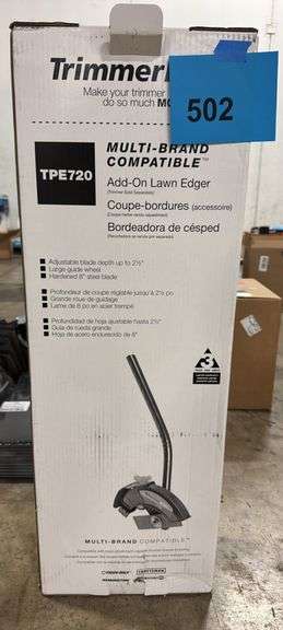 TRIMMER PLUS TPE720 ADD ON LAWN EDGER IN BOX - Earl's Auction Company