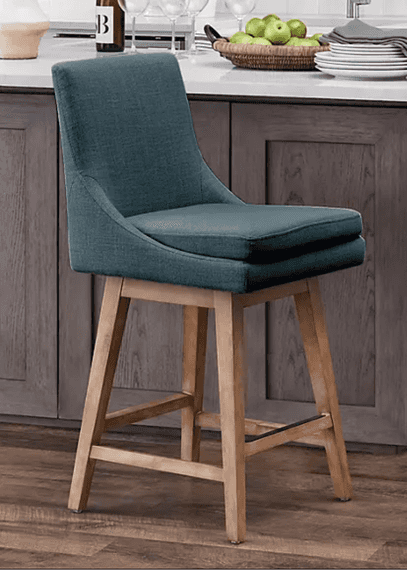 AMELIA COLLECTION SWIVEL COUNTER STOOL IN BOX - NAVY - Earl's Auction ...