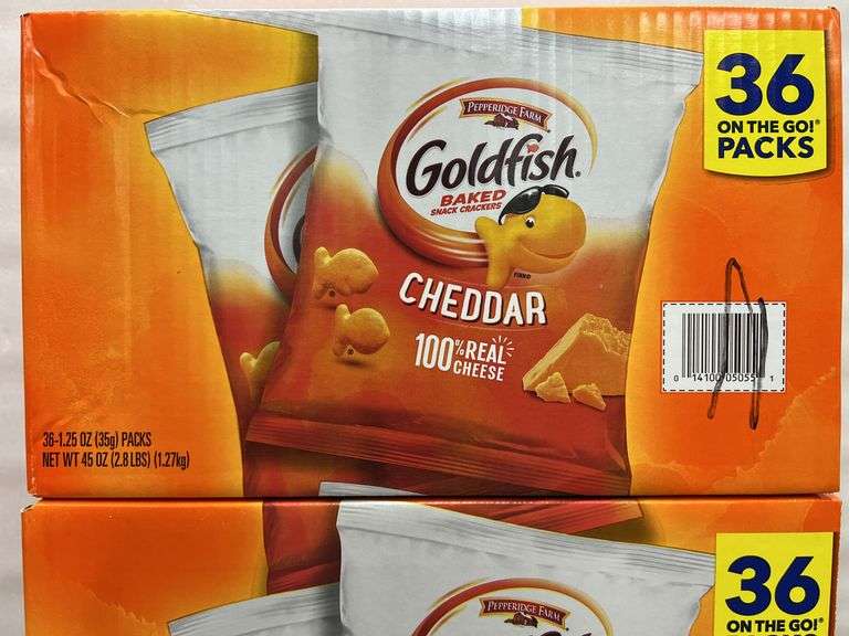 (3) BOXES OF GOLDFISH - Earl's Auction Company