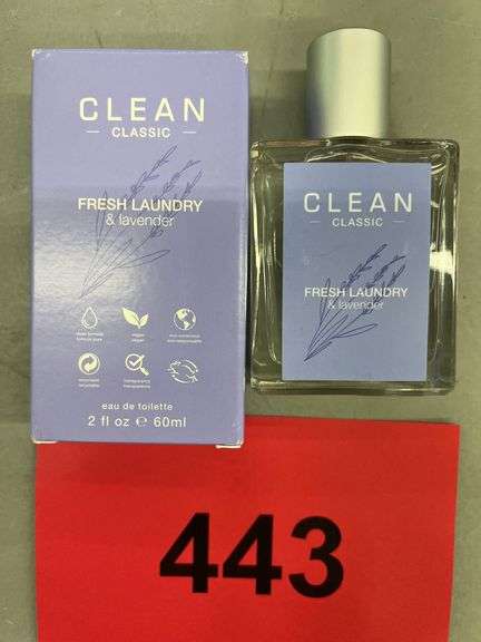 CLEAN CLASSIC FRESH LAUNDRY 60ML PERFUME W/ BOX - Earl's Auction Company