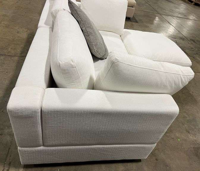 MY COMFY COUCHES 3PC SECTIONAL SOFA - WHITE (MSRP $1,740) - Earl's ...