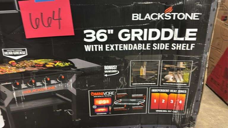 BLACKSTONE 36" GRIDDLE GRILL IN BOX - Earl's Auction Company