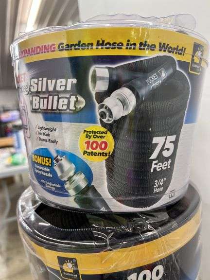 (4) ROCKET HOSE SILVER BULLET HOSES - Earl's Auction Company
