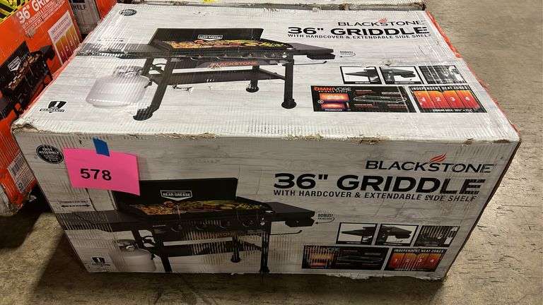 BLACKSTONE 36" GRIDDLE IN BOX - Earl's Auction Company