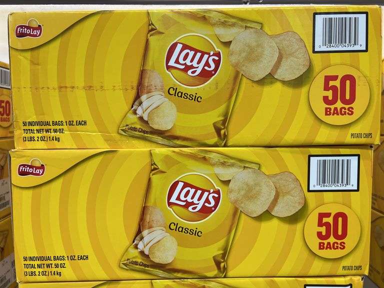 (3) BOXES OF LAYS POTATO CHIPS - Earl's Auction Company