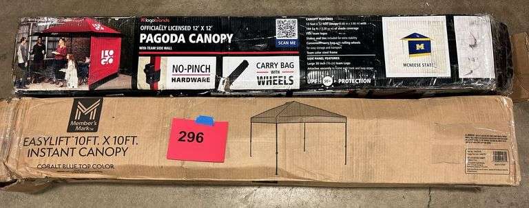 AS IS - (2) CANOPIES IN BOX - Earl's Auction Company