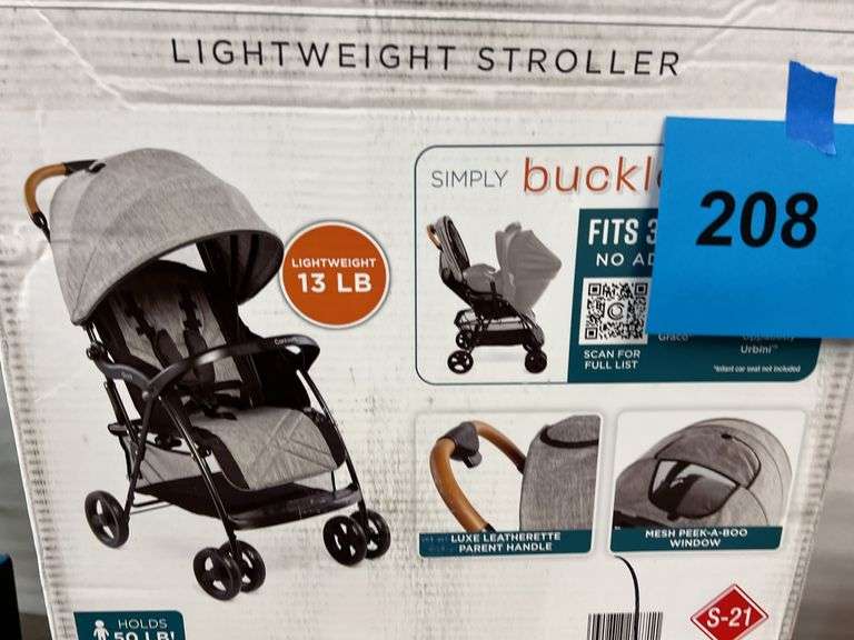 CONTOURS QUICK LIGHTWEIGHT STROLLER IN BOX - Earl's Auction Company