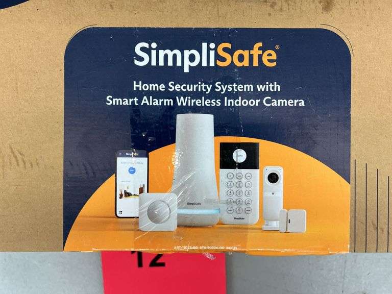 SIMPLI SAFE HOME SECURITY SYSTEM IN BOX - Earl's Auction Company