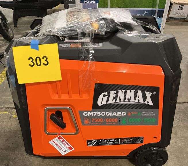 GENMAX INVERTER GENERATOR - Earl's Auction Company