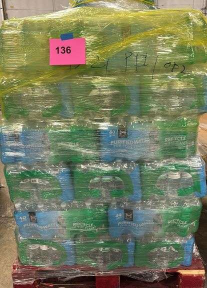 (48) PACKS OF MM BOTTLED WATER (40 BOTTLES PER PACK) - Earl's Auction ...