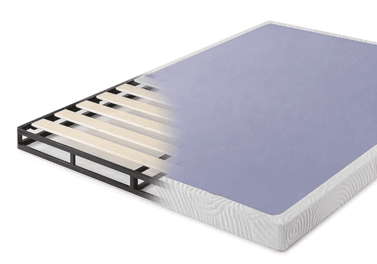 ZINUS 4" QUEEN BOX SPRING BED BASE IN BOX - Earl's Auction Company