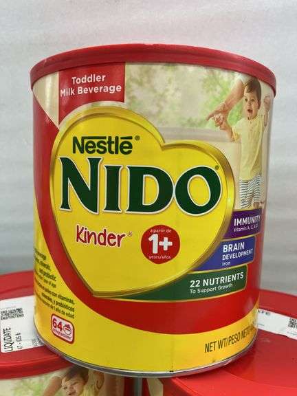 (3) CANS OF NESTLE NIDO MILK DRINK - Earl's Auction Company