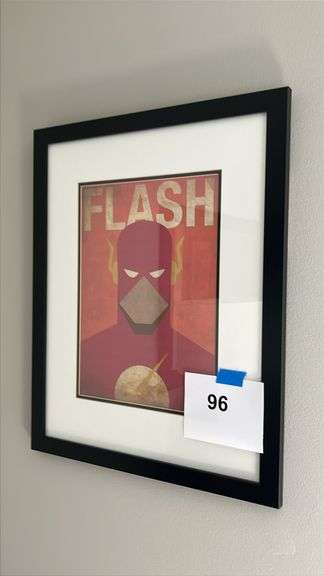 FRAMED FLASH WALL ART - Earl's Auction Company