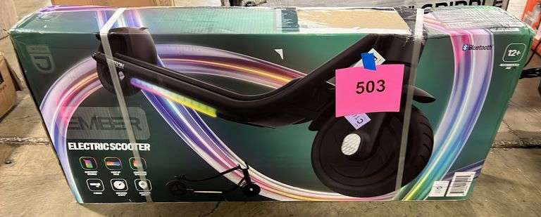 JETSON EMBER ELECTRIC SCOOTER IN BOX - Earl's Auction Company