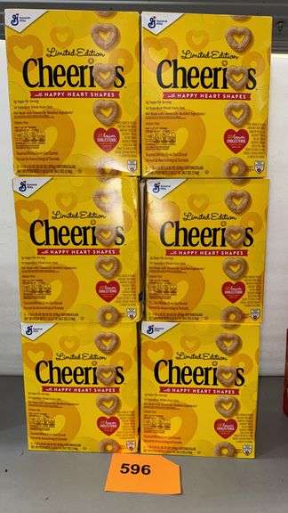 (6) PACKS OF CHEERIOS (2 BOXES PER PACK) - Earl's Auction Company