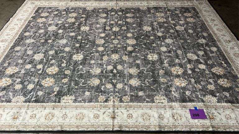 EVERWASH 9FTx12FT WASHABLE AREA RUG - Earl's Auction Company