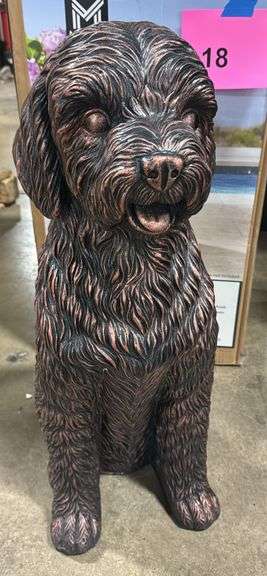 COPPER FINISH DOODLE STATUE W/ BOX - Earl's Auction Company